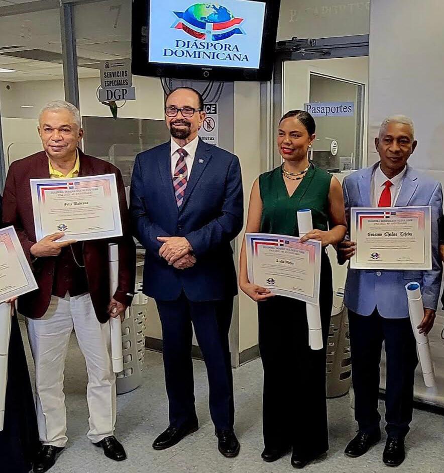 Dominicanos destacados son reconocidos en Nueva York – ELMENSAJERORD.COM