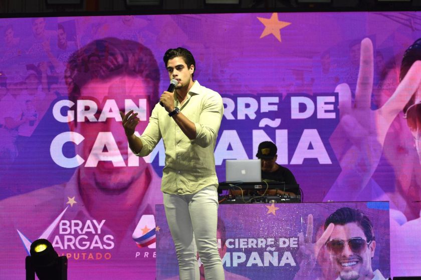 Bray Vargas, el candidato a diputado con mayor simpatía de Santiago ...